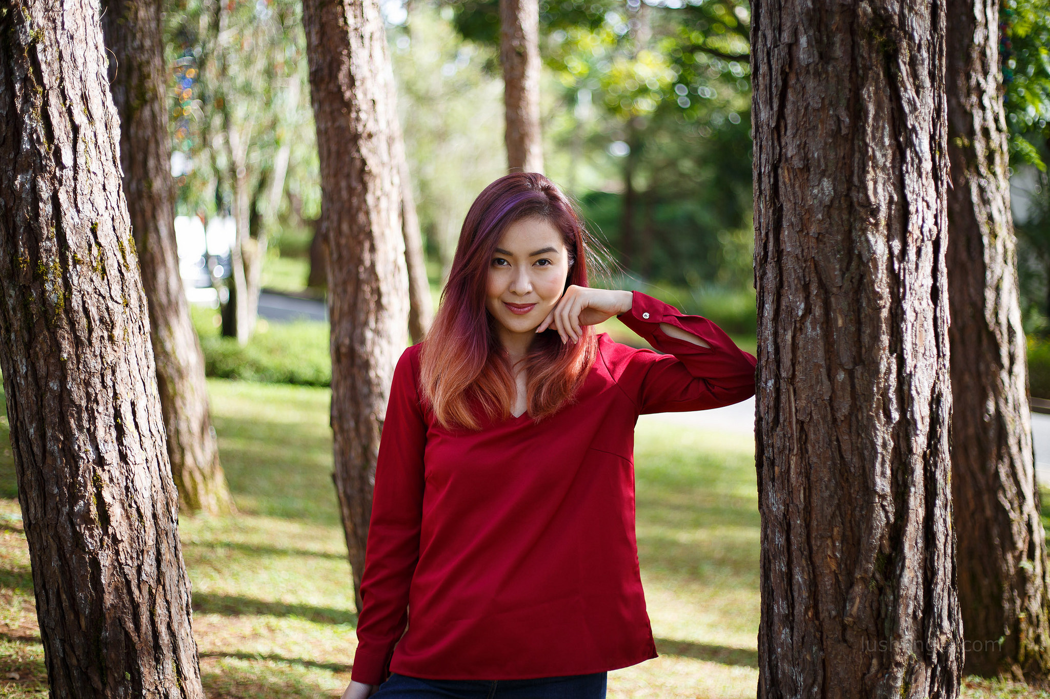 OOTD: Classic Red + Makeup Details | Lush Angel