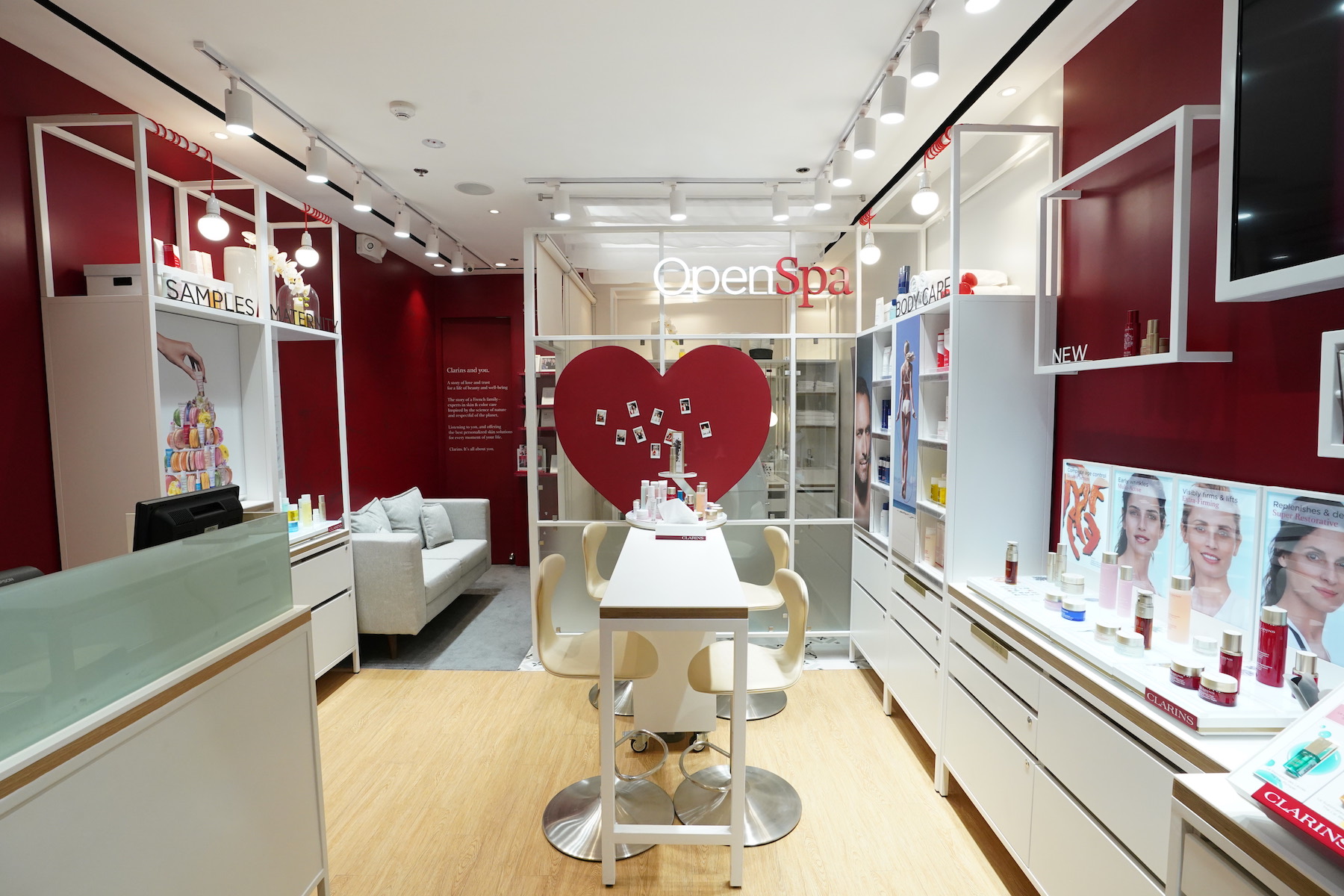 Clarins Boutique Opens In Power Plant Mall | Lush Angel