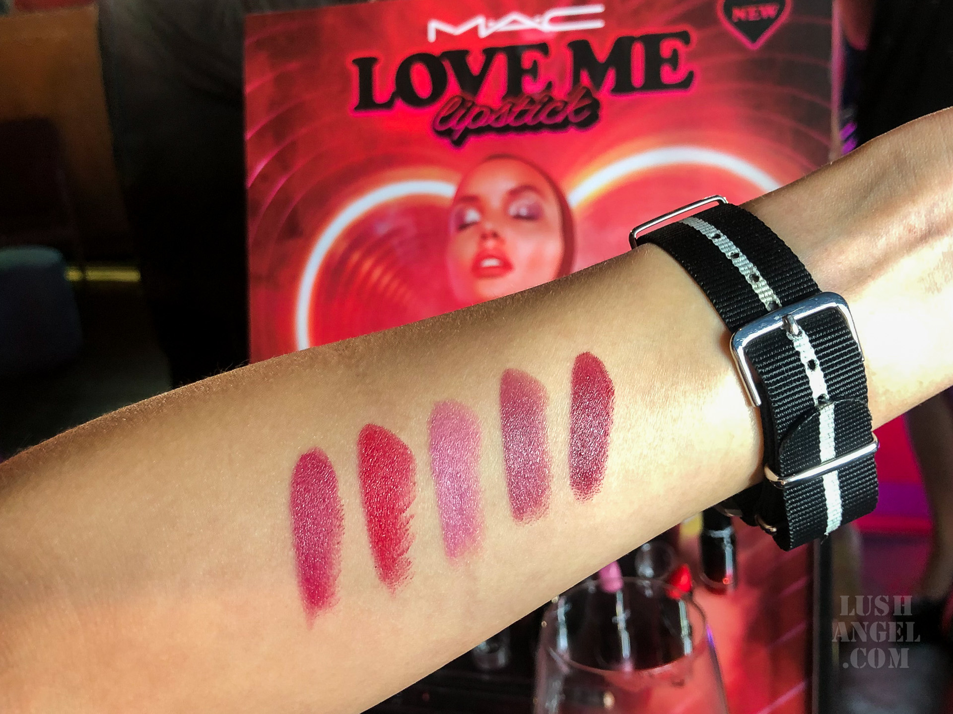 MAC Love Me Lipstick Review | Lush Angel